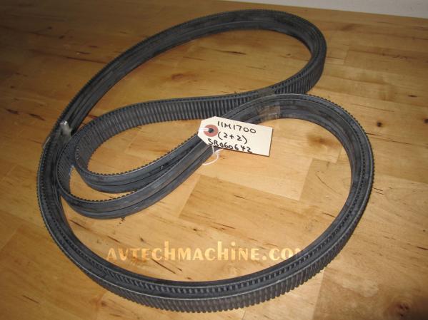 11M1700_2-2 Polymax Spindle V Belt 11M-1700 (2+2)