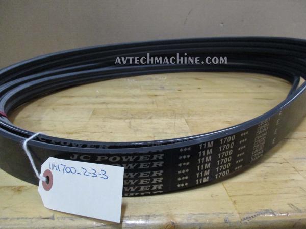 11M1700_2-3-3 JC Power Spindle V Belt 8-11MS-1700 (2+3+3)