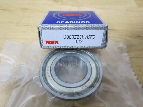 6003ZZ NSK Deep Groove Ball Bearing 17x35x10mm