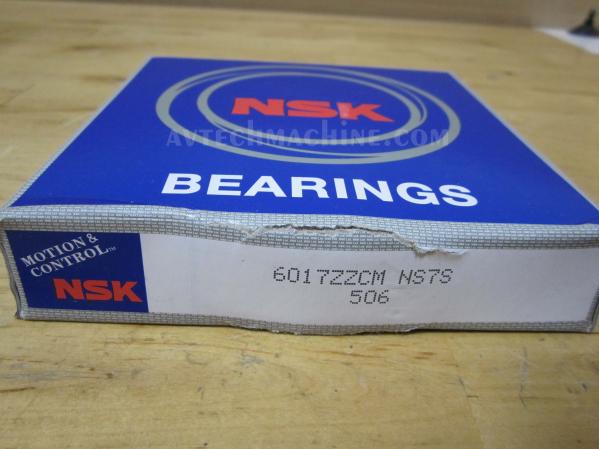 6017ZZ NSK Deep Groove Ball Bearing 85x130x22mm