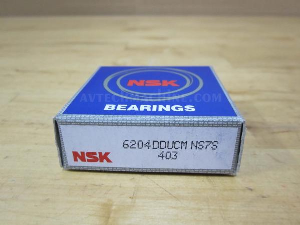 6204DDU NSK Deep Groove Ball Bearing 20x47x14mm