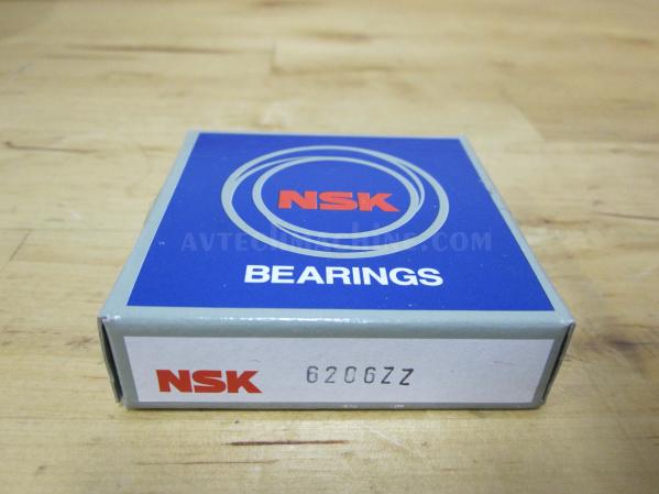 6206ZZ NSK Ball Bearing Deep Groove 30x62x16mm