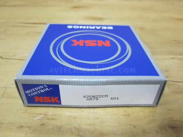 6208ZZ NSK Ball Bearing Deep Groove 40x80x18mm