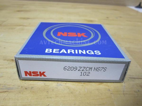 6209ZZ NSK Deep Groove Ball Bearing 45x85x19mm