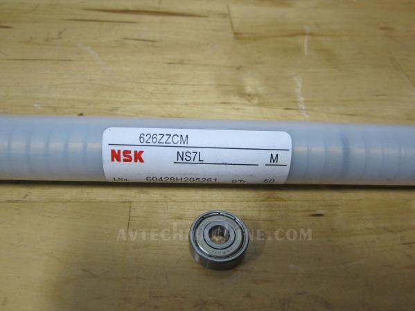 626ZZ NSK Deep Groove Ball Bearing 6x19x6mm