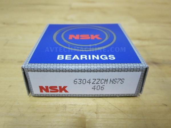 6304ZZ NSK Ball Bearing Deep Groove 20x52x15mm