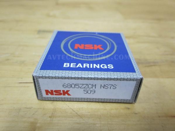 6805ZZ NSK Deep Groove Ball Bearing 25x37x7mm