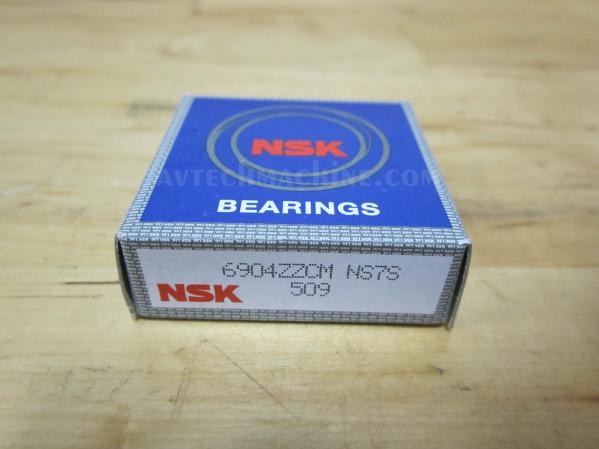 6904ZZ NSK Deep Groove Ball Bearing 20x37x9mm