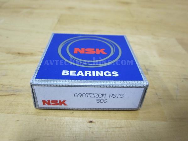 6907ZZ NSK Deep Groove Ball Bearing 35x55x10mm