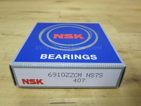 6910ZZ NSK Deep Groove Ball Bearing 50x72x12mm
