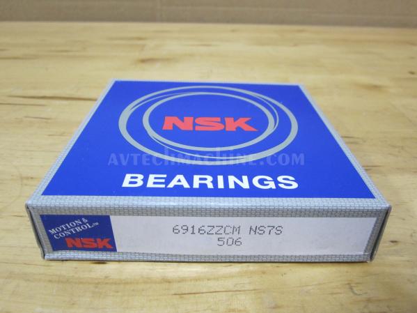 6916ZZ NSK Deep Groove Ball Bearing 80x110x16mm