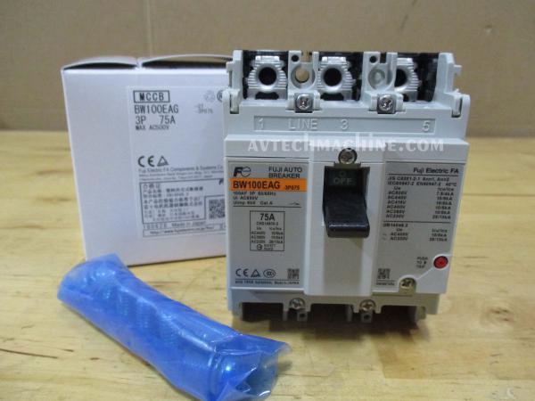 BW100EAG-3P075 Fuji Auto-Breaker 3P 75A