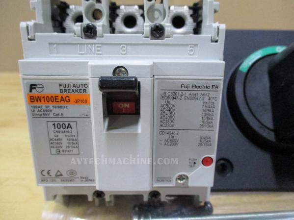 BW100EAG-3P100 BZ6N10D Fuji Auto-Breaker 3P 100A With Rotary Handle