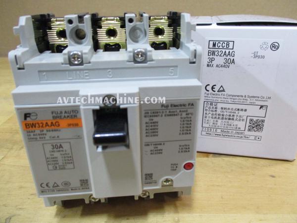 BW32AAG-3P030 Fuji Auto-Breaker 3P 30A
