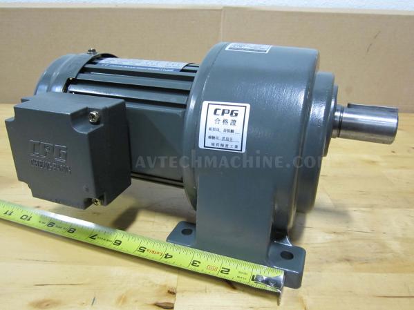 CH200-165S CPG Cheng Pang Induction Gear Motor 1/4HP Ratio 1:165