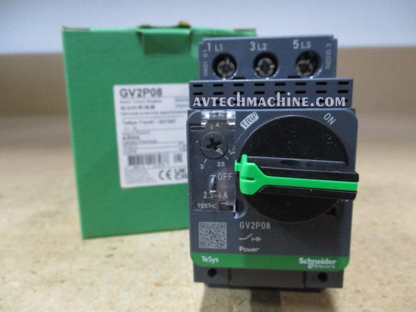 GV2P08 Schneider Motor Thermal Overload 2.5 - 4A
