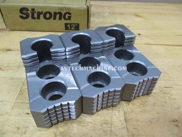 HJ12 Auto Strong 12” Chuck Hard Jaw 1.5mmx60