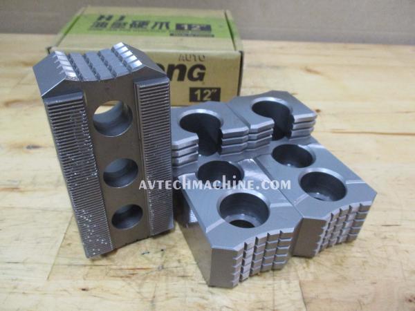 HJ12 Auto Strong 12” Chuck Hard Jaw 1.5mmx60
