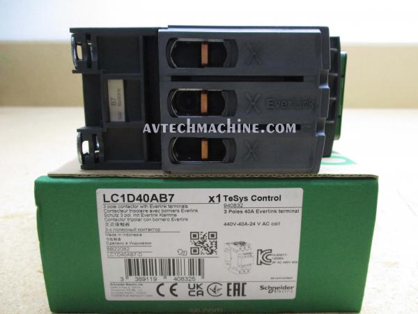 LC1D40AB7 Schneider Telemecanique Magnetic Contactor Coil 24V