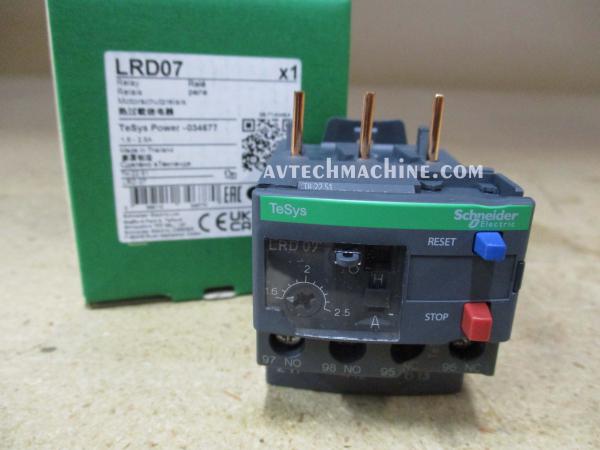 LRD07 Schneider Telemecanique Thermal Overload 1.6 - 2.5A