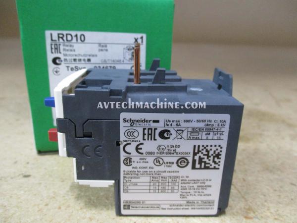 LRD10 Schneider Telemecanique Thermal Overload 4 - 6A