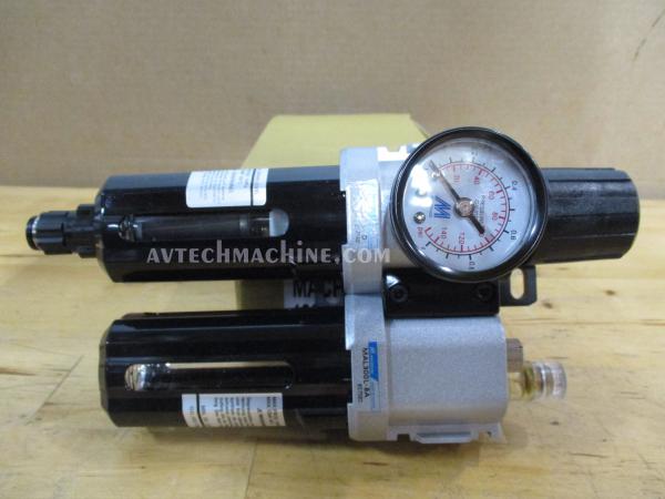 MACP300L-8A-D Mindman Air Regulator 1/4" Pipe Thread Auto Water Drain