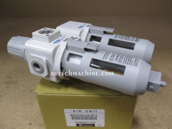 MACP302-8A-BT2 Mindman Air Regulator 1/4" Pipe Thread Manual Water Drain