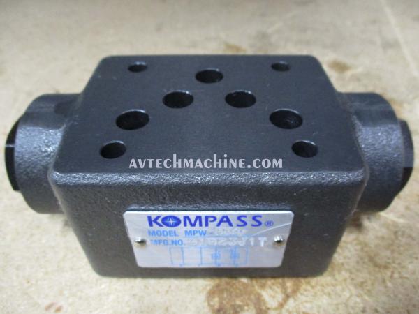 MPW-03A Kompass Hydraulic Modular Pilot Operated Check Valve