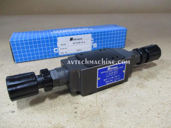 MT-02W-30-K Hidraman Hydraulic Modular Flow Control Valve