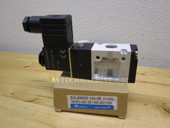 MVSC-220-3E1-NO Mindman Pneumatic Solenoid Valve Coil AC110