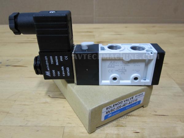 MVSC-220-4E1 Mindman Pneumatic Solenoid Valve Coil AC110