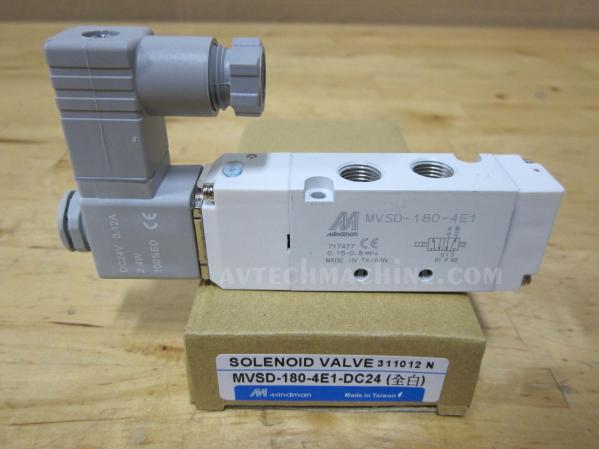 MVSD-180-4E1-DC24 Mindman Pneumatic Solenoid Valve Coil DC24