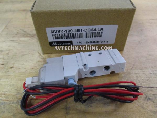 MVSY-100-4E1-DC24-LR Mindman Pneumatic Solenoid Valve Coil DC24