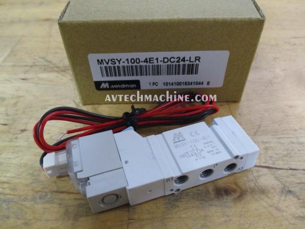 MVSY-100-4E1-DC24-LR Mindman Pneumatic Solenoid Valve Coil DC24