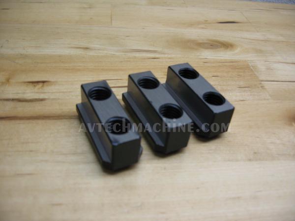 N-208 8” Jaws T Nut 3 Pcs Set For B-208 Auto Strong Tonfou Kitagawa ...