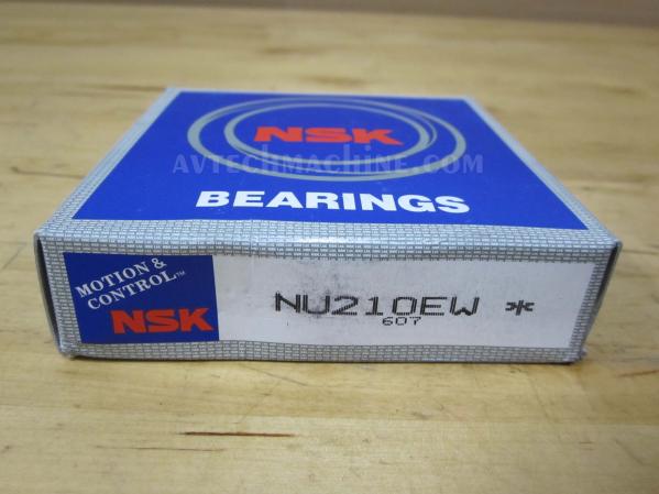 NU210EW NSK Cylindrical Roller Bearing Steel Cages 50x90x20mm