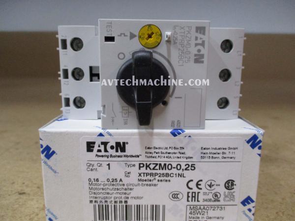 PKZMO-0.25 Eaton Moeller Motor Protective Circuit Breaker 0.16 - 0.25A