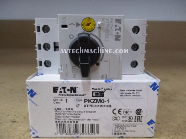 PKZMO-1 Eaton Moeller Motor Protective Circuit Breaker 0.63 - 1A
