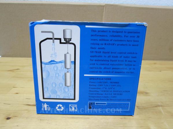 ST-70AB Radar Liquid Level Control Switch 110/220V