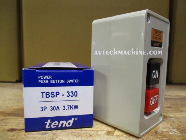 TBSP-330 Tend Push Button Switch 30A 3.7Kw