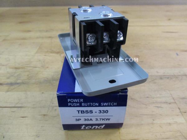 TBSS-330 Tend Push Button Switch 30A 3.7Kw