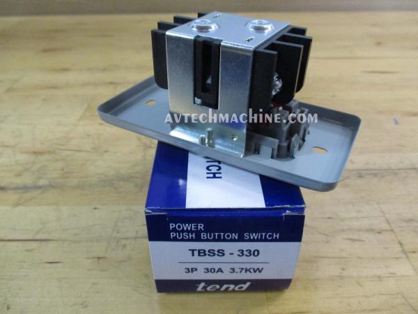 TBSS-330 Tend Push Button Switch 30A 3.7Kw