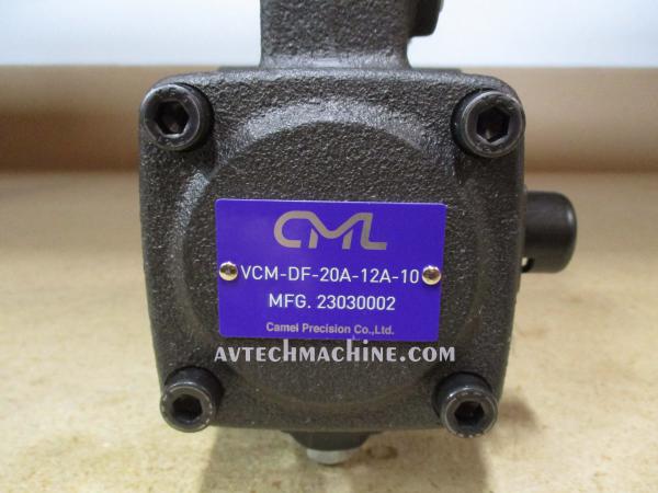 VCM-DF-20A-12A-10 CML Camel Hydraulic Double Variable Displacement Vane Pump Max Pressure 20Kg