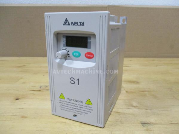 VFD007S21A Delta Inverter AC Variable Frequency Drive S1 1HP 1PH 230V ...