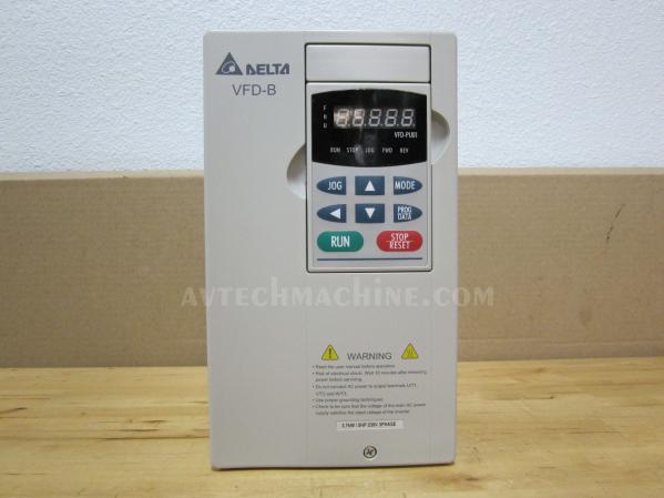 VFD037B43A Delta Inverter AC Variable Frequency Drive VFD-B 5HP 3PH 460V
