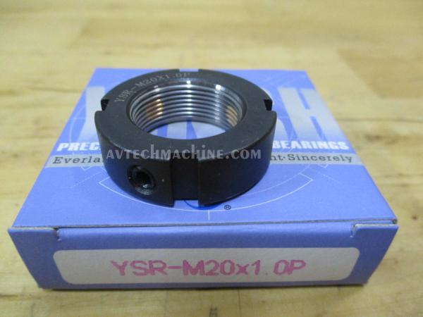 YSR-M20-1.0P-RT Yinsh Precision Lock Nut P1.0 Turning-Red