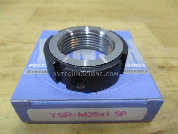 YSR-M25-1.5P-RT Yinsh Precision Lock Nut P1.5 Turning-Red