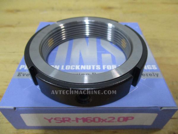 YSR-M60-2.0P-RT Yinsh Precision Lock Nut P2.0 Turning-Red