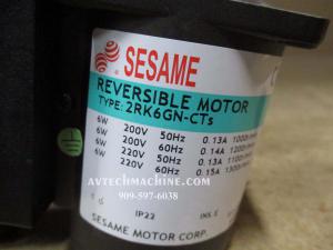 2RK6GN-CTS Sesame Induction Reversible Motor With Terminal Box 220V