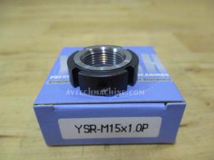 YSR-M15-1.0P-RG Yinsh Precision Lock Nut P1.0 Grinding-Black